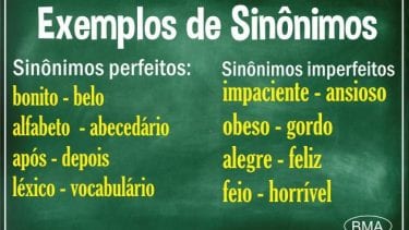 Sinônimo - O que é, significado, tipos, exemplos e antônimos