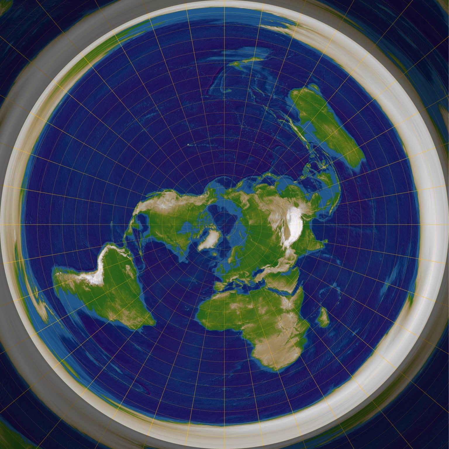 Mapa-múndi: completo com países, continentes e oceanos